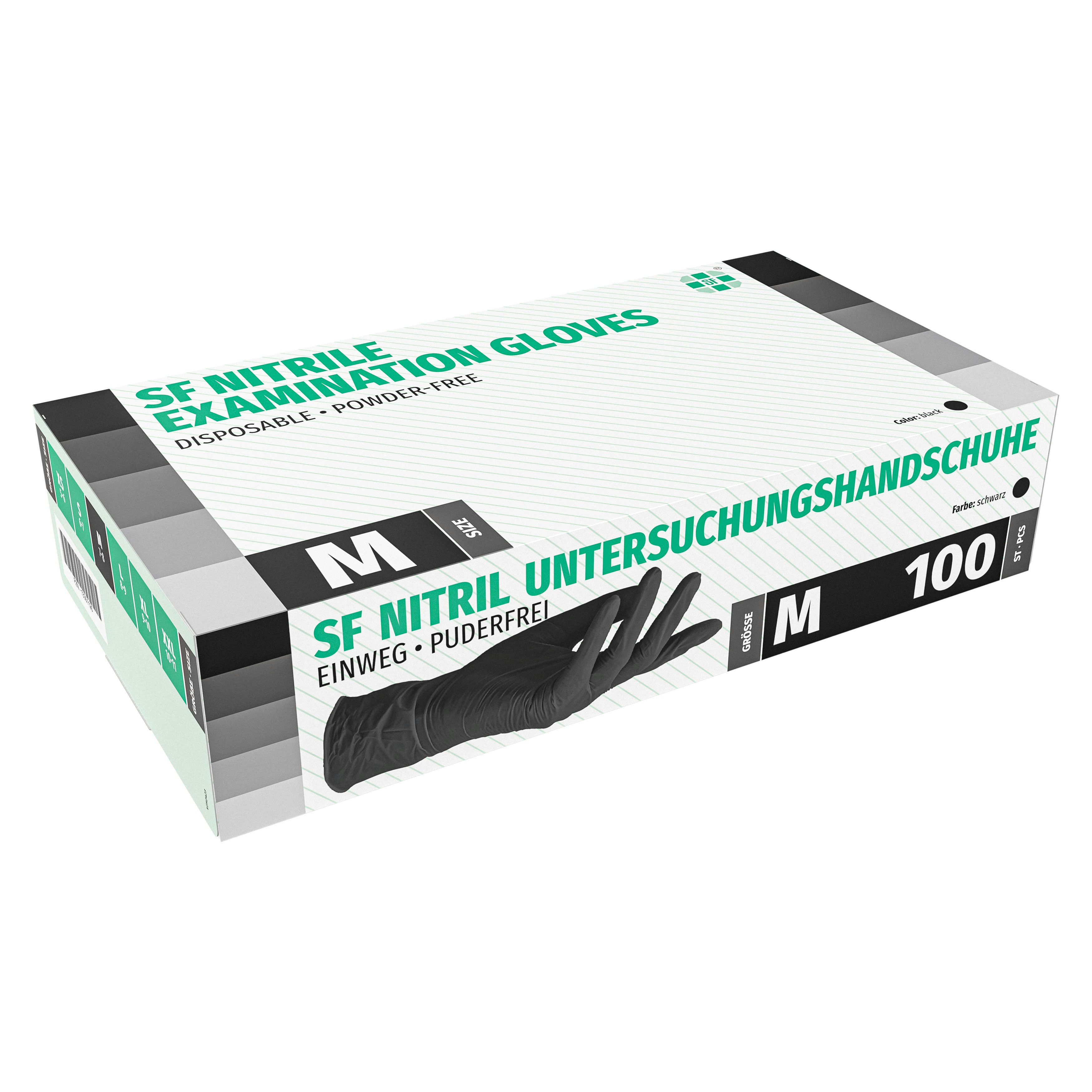 Nitril Handschuhe Schwarz Günstig kaufen | SF Medical Products